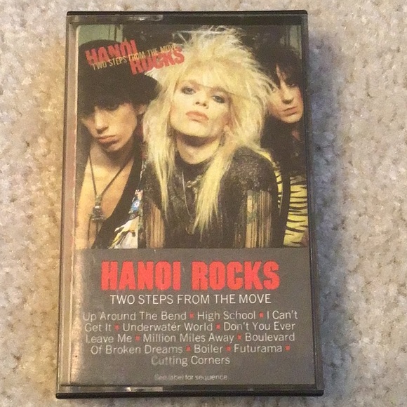 Epic Records | Media | Vintage Hanoi Rocks Cassette Tape 984 | Poshmark